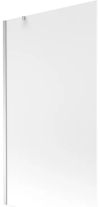 Mexen Next, vanová zástěna 1-křídlová 100 x 150 cm, fixní křídlo, 6 mm námraza sklo, chromový profil, 895-100-000-00-30-01