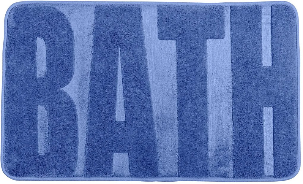 Koupelnový kobereček  BATH FJORD BLUE, 80 x 50 cm, WENKO