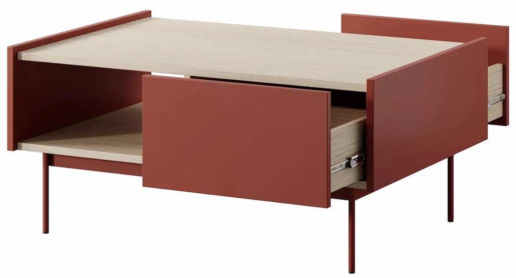 Konferenční stolek COLOR L97 - červená