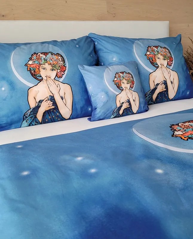 Matějovský povlečení Moon Bavlna deluxe Rozměr: 140 x 200 cm, 70 x 90 cm