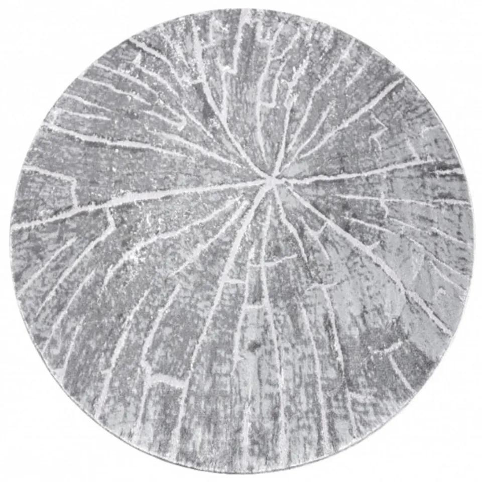 Kusový koberec Kedo šedý kruh 200cm