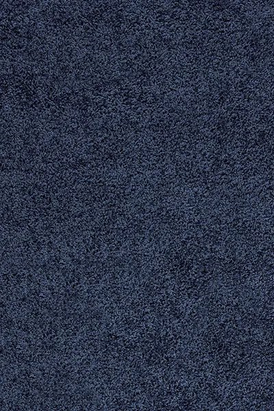 Vopi | Kusový koberec Life Shaggy 1500 navy - Kulatý průměr 80 cm