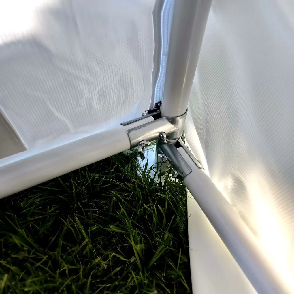 BRIMO Párty stan 4x12 m PVC bílý
