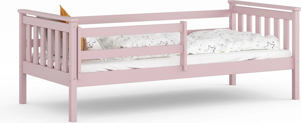 Rkids | Dětská postel Lumi 100x210 Růžová