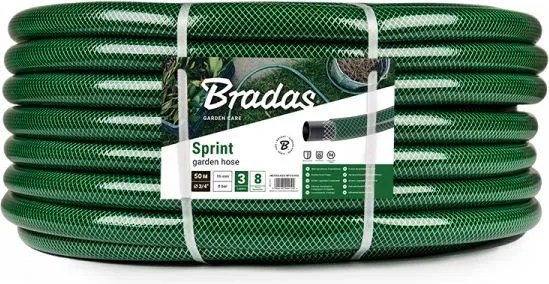 Bradas Zahradní hadice 1" 25m zelená SPRINT