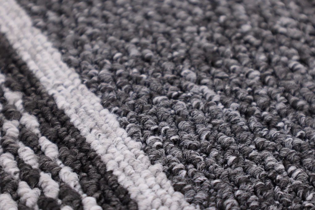 Condor Carpets, Běhoun na míru Promenade 8727 antra, šíře 67 cm, šedá, chodba / předsíň