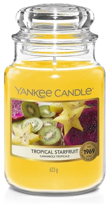 Yankee Candle Vonná Svíčka Tropical Starfruit classic velký, 623 g
