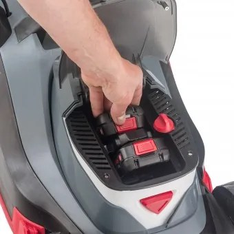 AL-KO 3.82 Li Easy 18V SET - akumulátorová sekačka (s 2x 2,5 Ah akumulátory a nabíječkou)