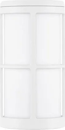 NV 9002850 Venkovní nástěnné svítidlo STONE bílý hliník a akryl E27 1x12W 220-240V IP54 bez žárovky - NOVA LUCE