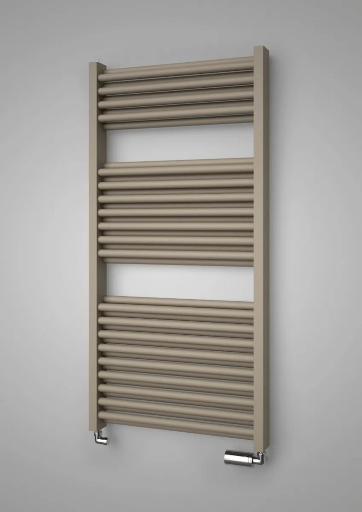 Isan Duo 1230 x 600 mm koupelnový radiátor bílý