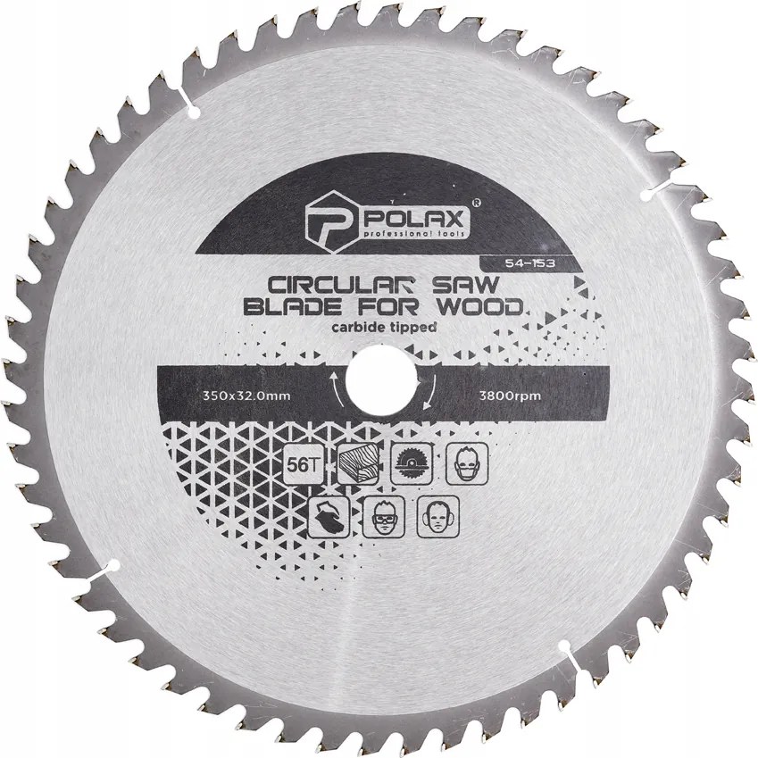 Kotoučová pila na dřevo 350 x 32.0/30.0 56Т Polax