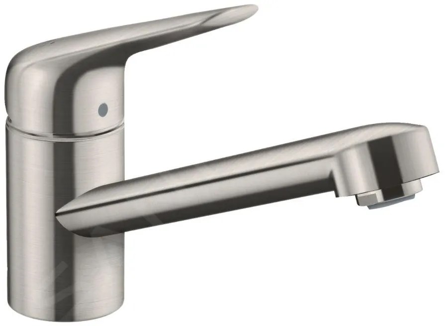 Hansgrohe Focus M42, dřezová baterie M421-H100, vzhled nerezavějící oceli, HAN-71808800