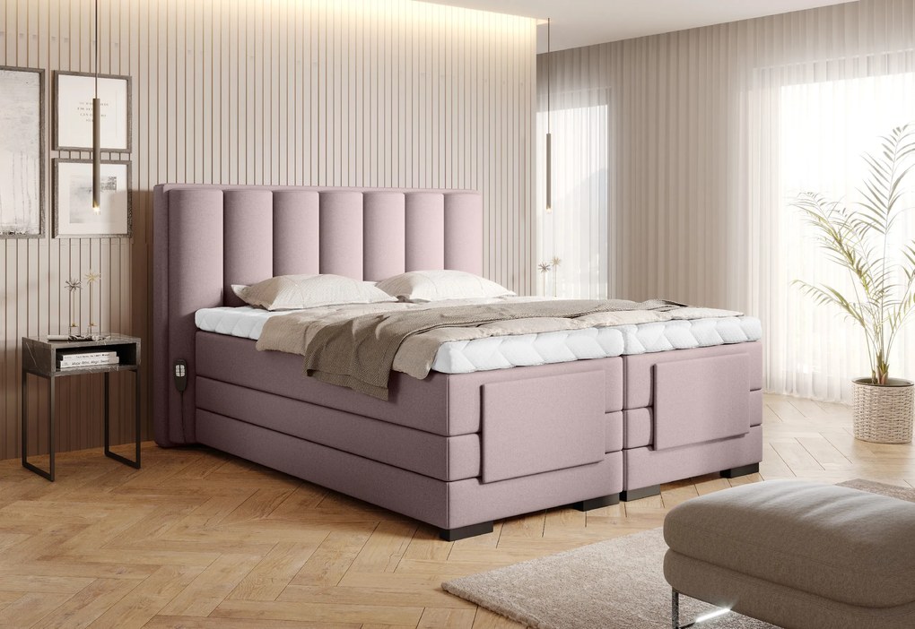 Veros boxspring postel 140x200 Materiál / Dekor: Loco 06