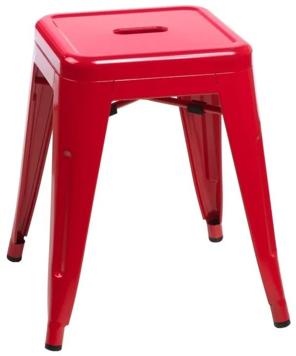 Stolička Tolix 46, červená