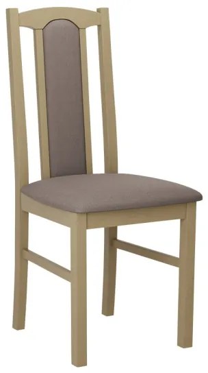 Jídelní židle Dalem VII, Barva dřeva: ořech, Potah: Hygge D20