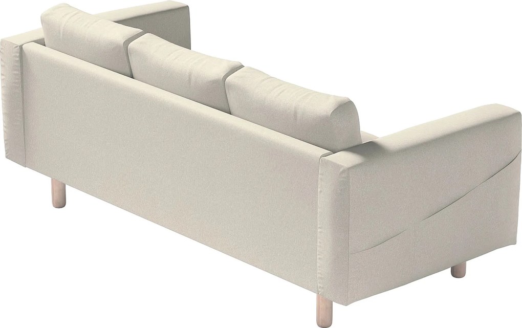 Potah na pohovku IKEA Norsborg 3-místná barva béžová látka pletený vzor