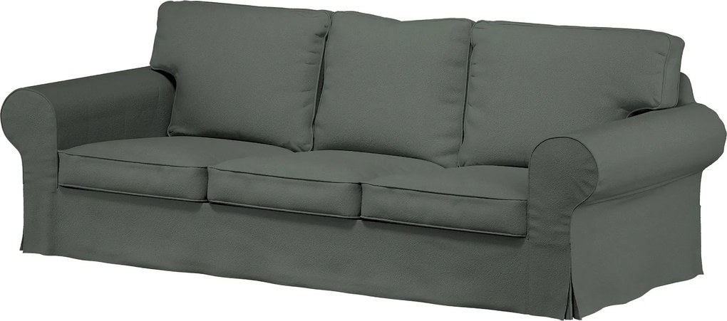 Potah na pohovku IKEA Ektorp 3-místná, rozkládací STARÝ MODEL PIXBO barva zelená látka pletený vzor