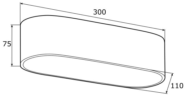 Argon 0903 - Stropní svítidlo TONI 2xE27/15W/230V černá