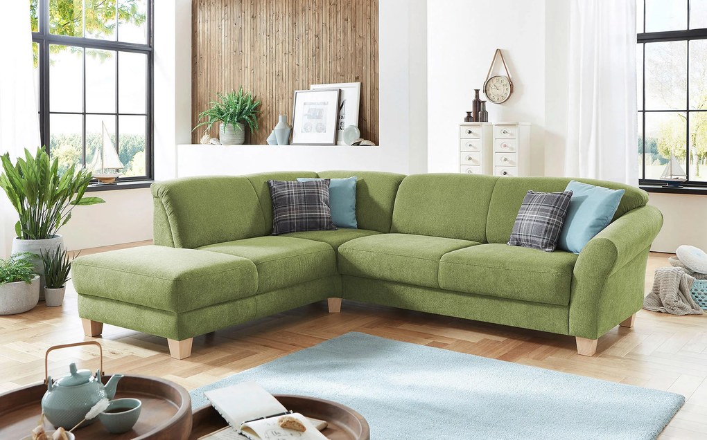 XXXLutz ROHOVÁ SEDAČKA, textil, zelená Sit & More - Sedací soupravy - 000144005308