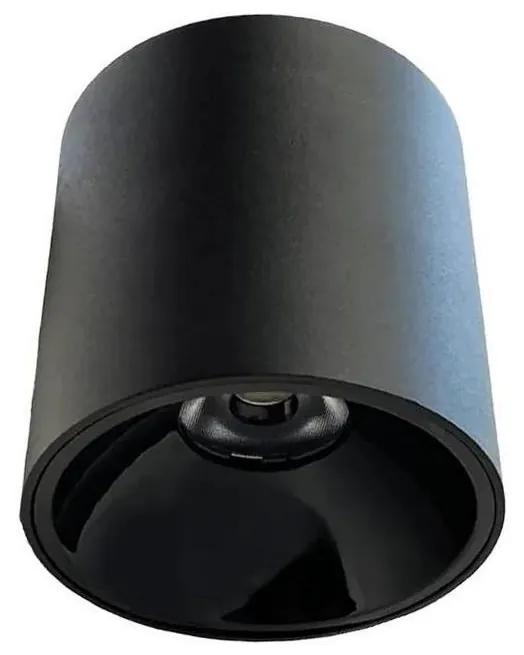 NEDES LED Bodové svítidlo LED/16W/230V 4000K pr. 10 cm černá ND3683