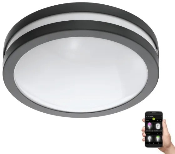 Eglo 97237 - LED Stmívatelné koupelnové svítidlo LOCANA-C LED/14W/230V BT IP44