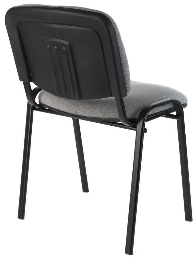 Konferenční židle Viva N, černé nohy, šedá