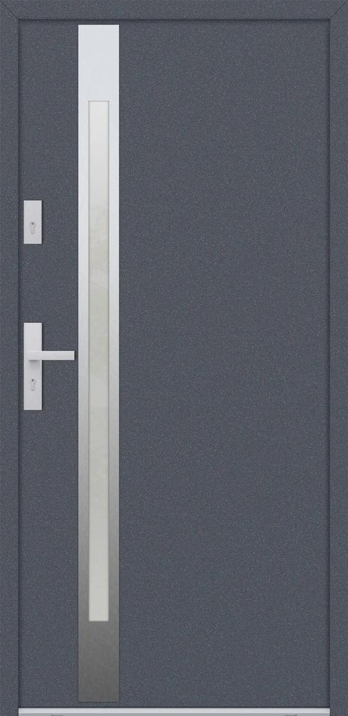 FM Turen - Feldmann & Mayer FM turen ATU68 M14 Orientace dveří: Levé, otevírání dovnitř, Dekor: Bílá, Standardní rozměr dveří včetně rámu: 100 cm x 200 cm - vnější rozměr rámu