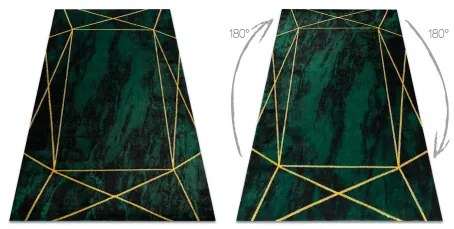 koberec EMERALD výhradní 1022 glamour, stylový geometrický, mramor la velikost 120x170 cm | krásné koberce cz