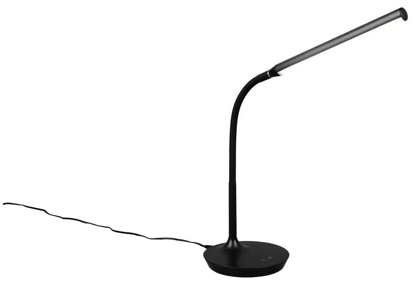 Černá LED stolní lampa (výška 38 cm) Toro – Trio