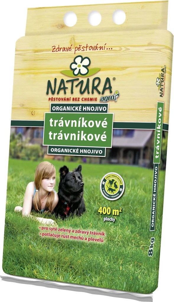 Agro Natura Organické trávníkové hnojivo 8 kg