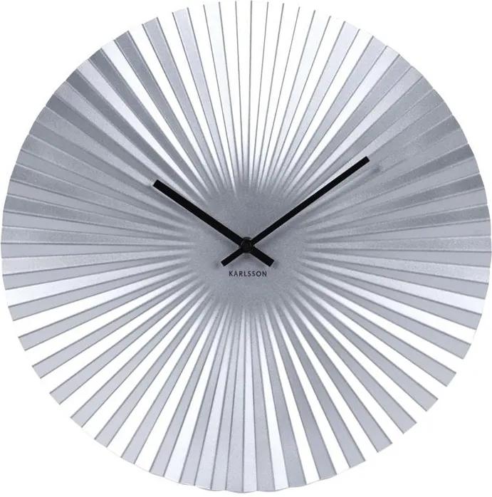 Designové nástěnné hodiny 5658SI Karlsson 50cm
