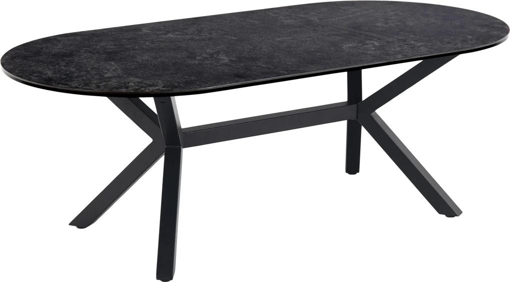Designový konferenční stolek Aisha 130 cm černý