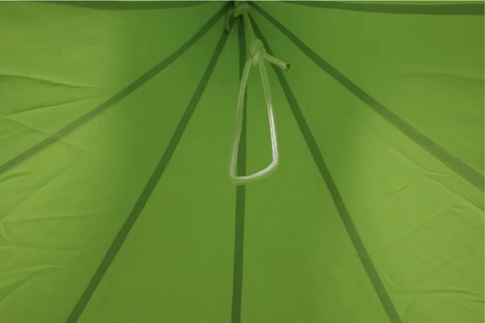 Závěsné houpací křeslo, zelená, KLORIN NEW KIDS CACOON HAMMOCK