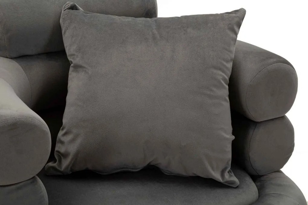 Designové křeslo Harmony šedé