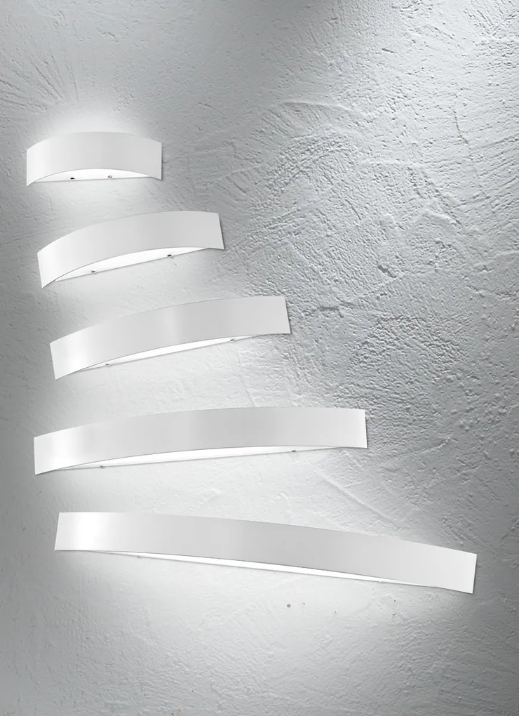 Linea Light 1146 Curvé_W, betonové nástěnné svítidlo, 15W LED 3000K, délka 39cm