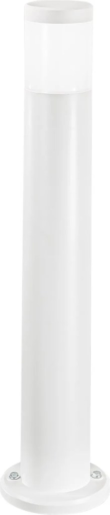 FAN I-FOCUS-R-P-BCO Sloupkové svítidlo Paletto, kruhové, polykarbonátové, bílé, 1 x GU10, 17.5 x 17.5 x 77.5 cm - FANEUROPE