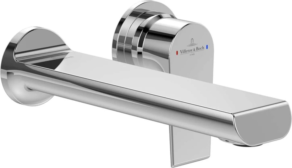 Villeroy & Boch Liberty - Umyvadlová baterie pod omítku, 2-otvorová instalace, s tělesem, chrom TVW10700800061