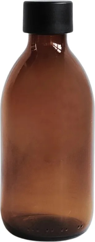 Dávkovač mýdla MONA 250 ml s černým těsnícím uzávěrem