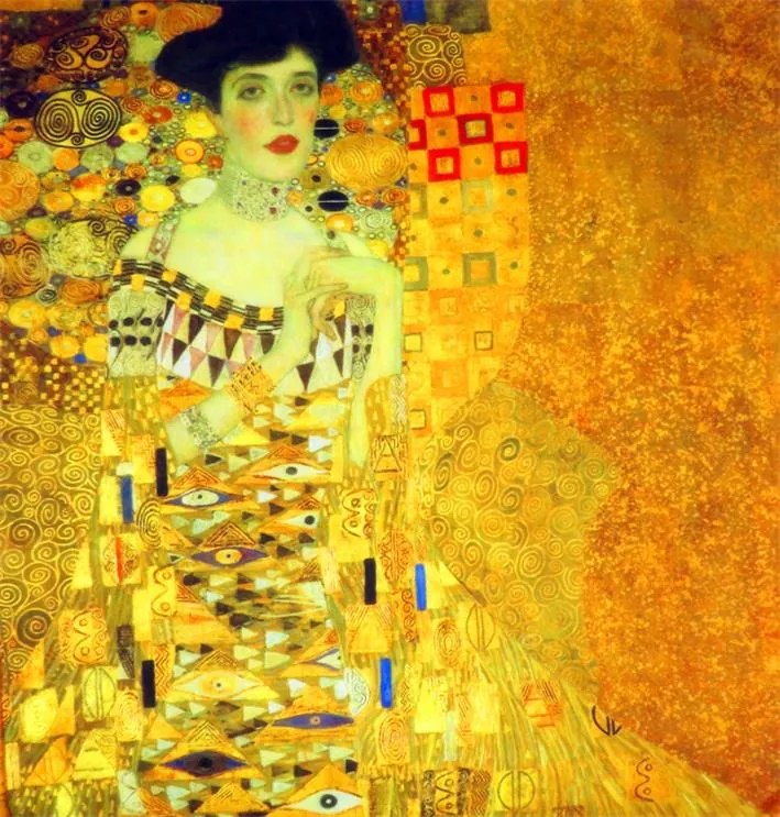 Bavlissimo Šála 180 x 70 cm Gustav Klimt
