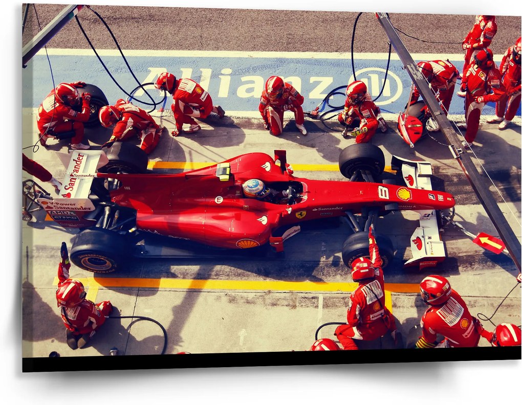 Obraz SABLO - Formule Ferrari 50x50 cm