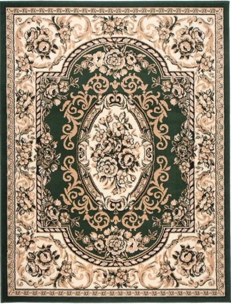 Chemex Moderní koberec Atlas - orientální 4 - zelený Rozměr koberce: 60x100 cm