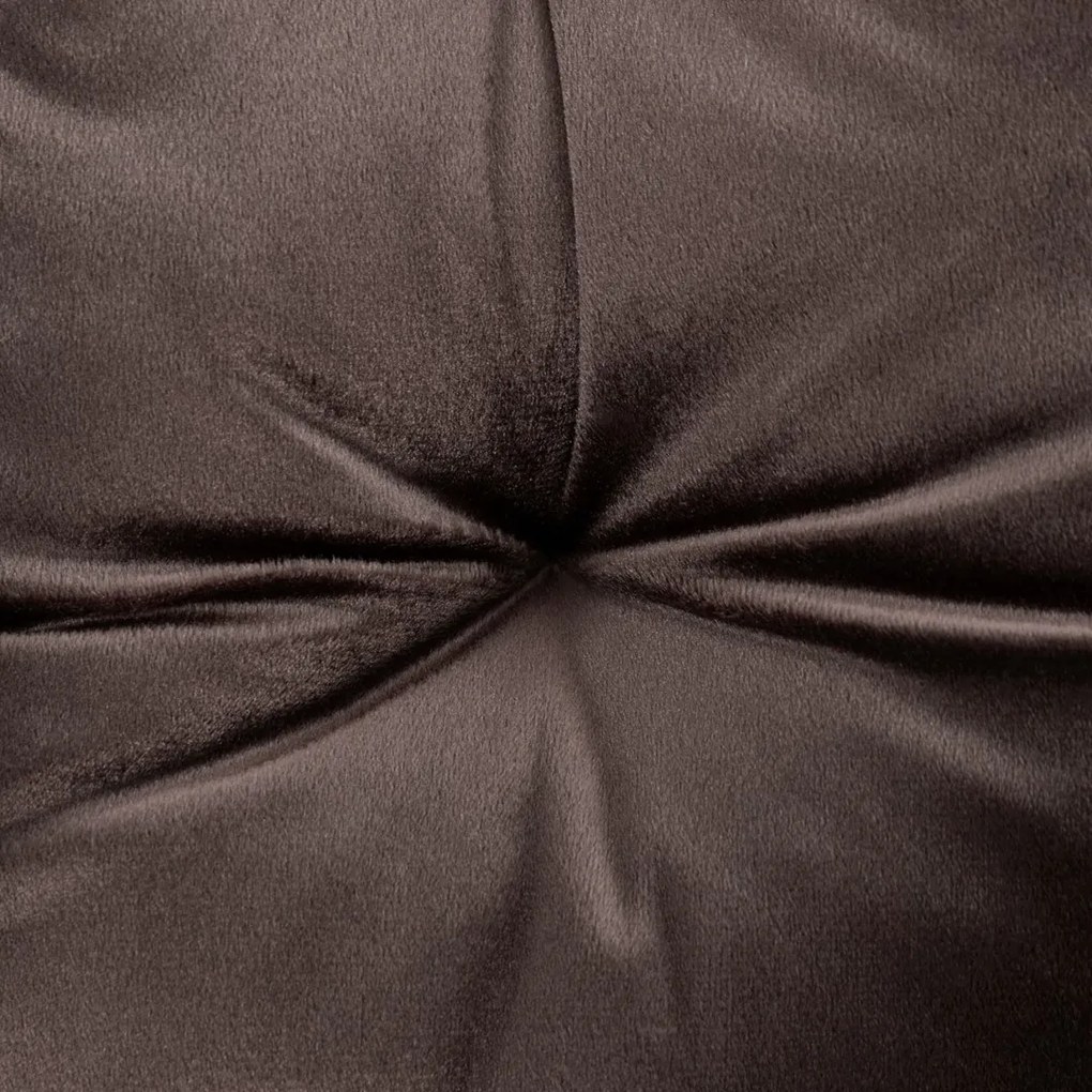 Podsedák na židli Aleksa tmavě hnědá