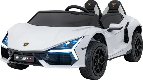 Elektrické autíčko Lamborghini Revuelto XL STRONG bílé