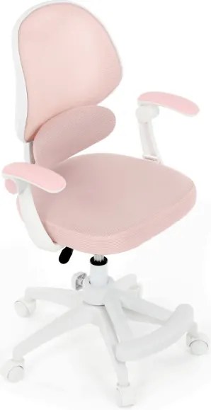 Dětská otočná židle růžová KA-W8008 PINK