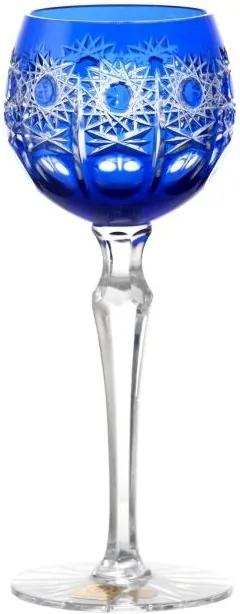 Sklenice na víno Petra, barva modrá, objem 170 ml