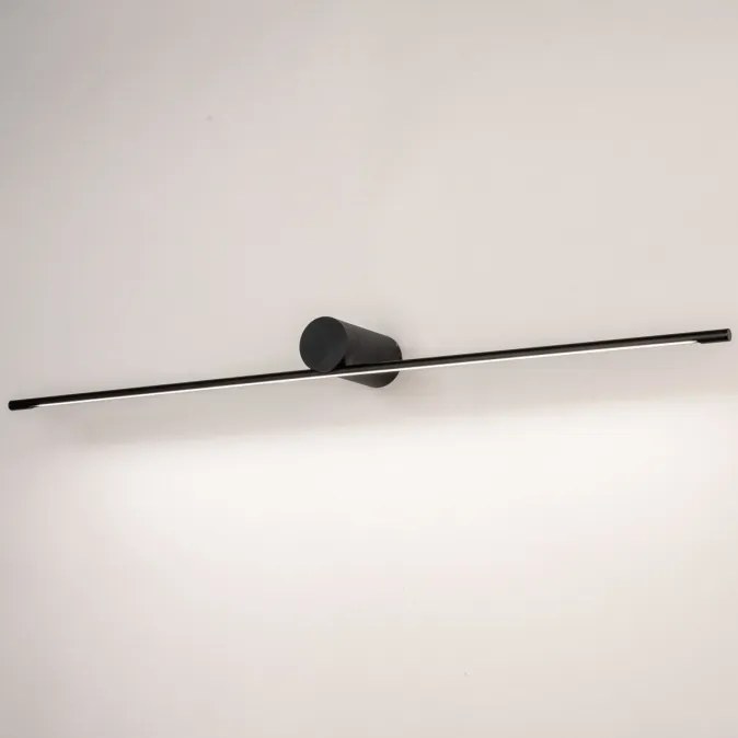 Nástěnné LED svítidlo nad zrcadlo Fox Black 90