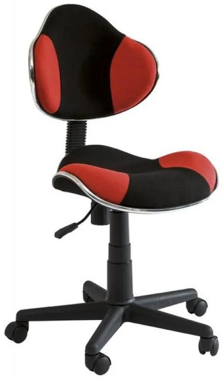 Signal Kancelářská židle Q-G2 černá/červená