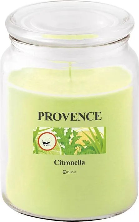 Repelentní svíčka ve skle CITRONELA