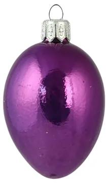 Vajíčko lesklé fialové