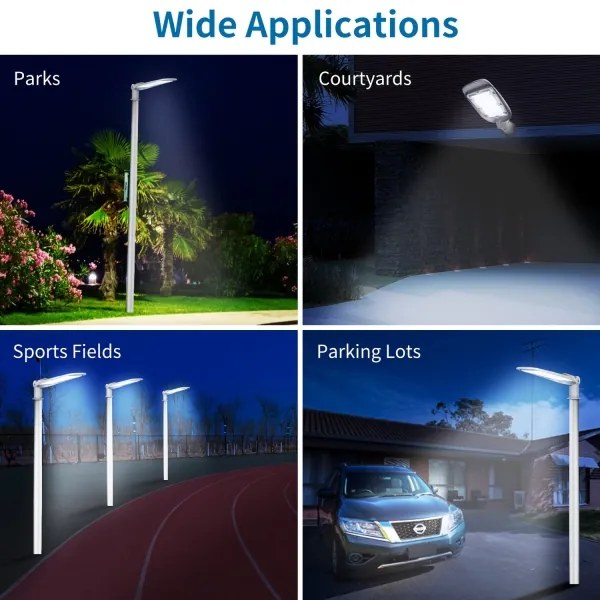 Aigostar - LED Pouliční lampa SLIM LED/150W/230V 6500K IP65